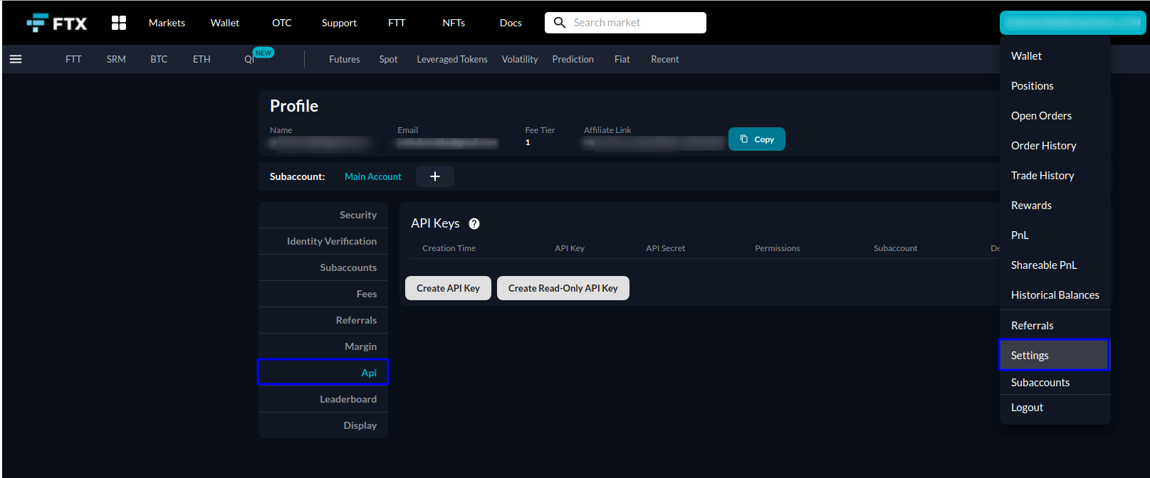 How To Create Api Key On Ftx Hodl It